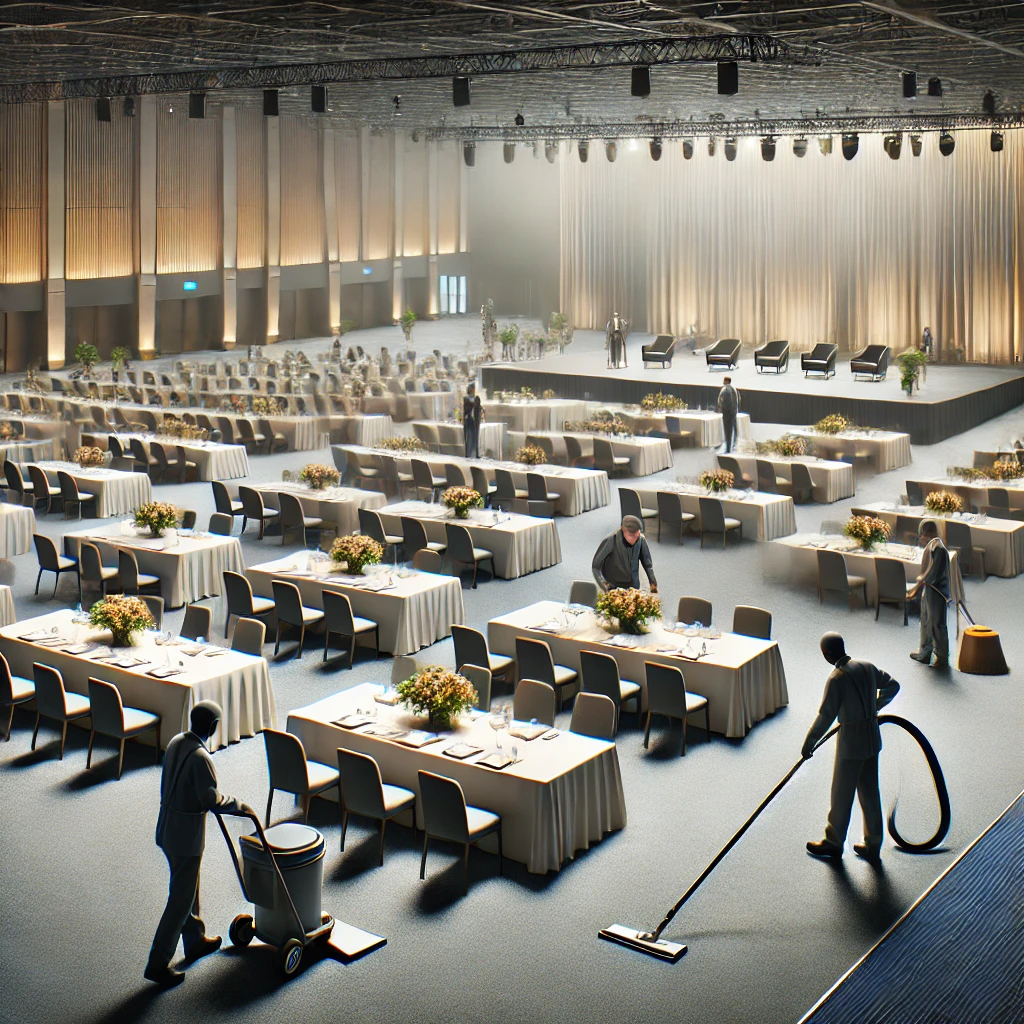 Cleaning Tips for Conference Centers & Large Venues: A Complete Guide